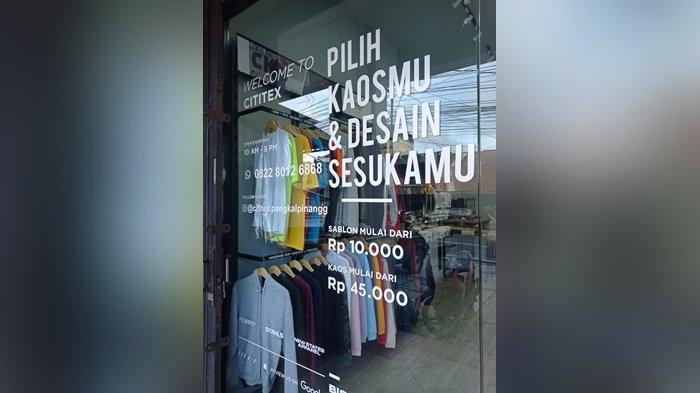 Cititex Pangkalpinang, Toko Pakaian Terpercaya Beli Kaos Polos dan ...
