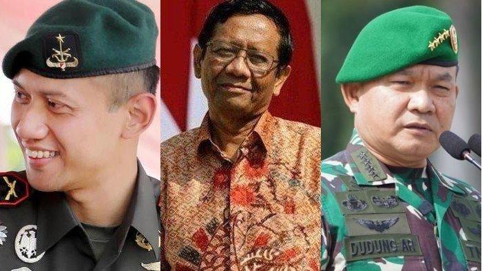 AHY dan Dudung Abdurachman Diprediksi Masuk Bursa Calon Menkopolhukam Gantikan Mahfud MD ...