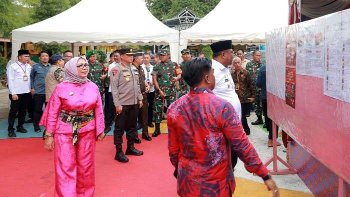 TPS 005 di Kelurahan Bukit Marapin Usung Budaya Melayu, Pj Wali Kota ...