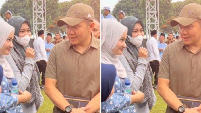 Sosok Wanita Cantik yang Saling Tatap dengan Mayor Teddy, Ternyata Sudah Punya Pacar Seorang ...