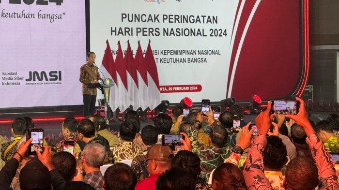 Puncak Hari Pers Nasional 2024 Dihadiri Presiden Republik Indonesia Jokowi - Bangkapos.com
