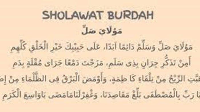 Sholawat Burdah, Cara Mengamalkan, Dibaca saat Menempati Rumah Baru agar Terbebas dari Gangguan ...