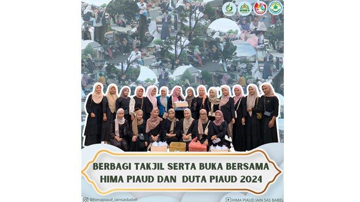 Peduli Sesama, Hima Prodi PIAUD IAIN SAS Babel Berbagi Takjil di Pangkalpinang - Bangkapos.com