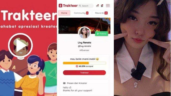 Apa Itu Trakteer Platform Viral yang Dipakai Livy Renata Open Donasi ...