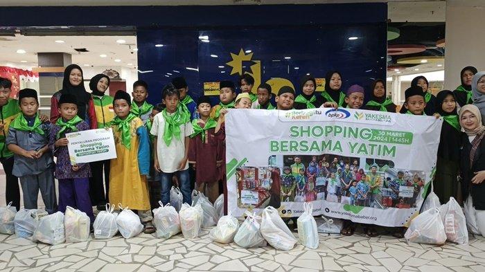 Semarak Ramadhan, Laznas Yakesma Babel Berbagi Kebahagian dengan 346 Yatim - Bangkapos.com