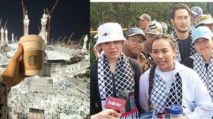 Pamer Starbucks di Mekkah, Kini Zita Anjani Bagi-bagi Kopi Produk Lokal di Bundaran HI ...