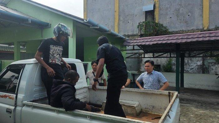 Pelaku Penusukan di Pasar Ikan Tanjungpandan Diamankan Tim Opsnal Satreskrim Polres Belitung ...