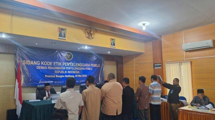 Dugaan Pelanggaran Kode Etik Pemilu, DKPP Gelar Sidang Pemeriksaan 5 Komisioner KPU ...