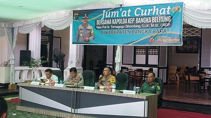 Polres Babar Gelar Jumat Curhat Bersama Dir Binmas Polda Babel, AKBP Ade: Kita dapat Saling ...