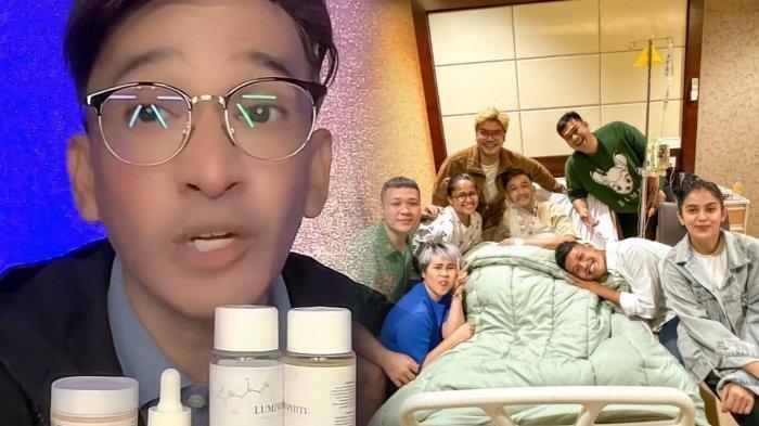 Kondisi Terkini Ruben Onsu Usai Keluar dari RS, Langsung Live Jualan di TikTok, Wajah Masih ...