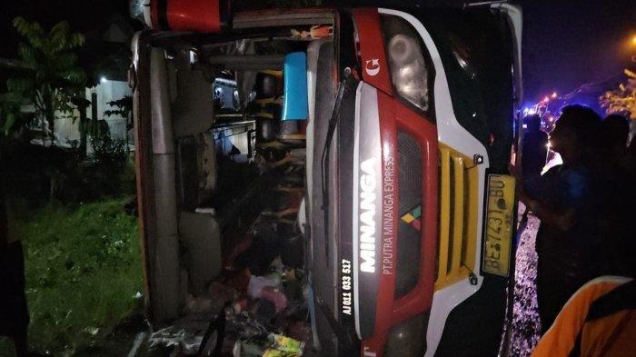 Viral Bus Rombongan Study Tour SDN 1 Harisan Jaya di OKU Timur Terbalik, 2 Tewas Puluhan Luka ...