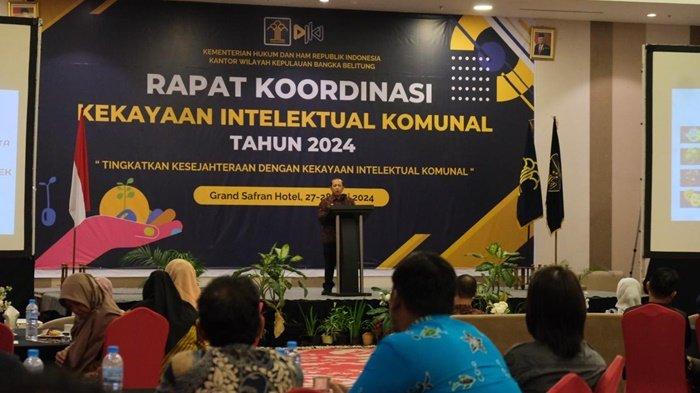 Bahas KI Komunal, Kemenkumham Babel Gelar Rakor Kekayaan Intelektual Komunal - Bangkapos.com