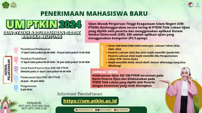 Segera Daftar! Sembilan Hari Lagi Pendaftaran UM-PTKIN 2024 Akan Ditutup - Bangkapos.com
