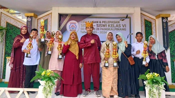 Sederhana Tapi Meriah, SDN 28 Pangkalpinang Gelar Acara Kelulusan dan Pelepasan Peserta Didik ...