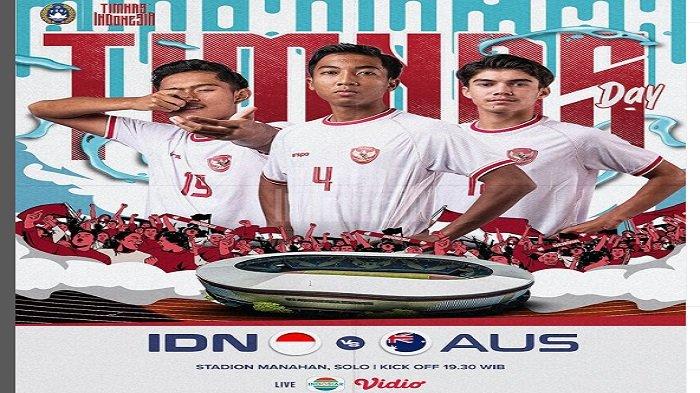 Link Live Streaming Gratis Indonesia U16 vs Australia di Piala AFF 2024, Prediksi Skor, Line Up ...