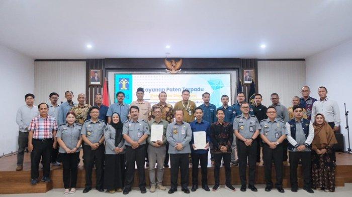 Kakanwil Kemenkumham Babel Serahkan 3 Sertifikat Paten, Ini Nama-nama Pemegang Paten - Bangkapos.com