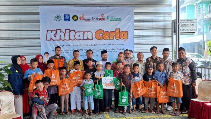 Lazismu Bangka Belitung Gelar Agenda Sunat Ceria di Momen Libur Sekolah - Bangkapos.com
