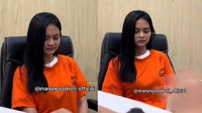 Video Marisa Putri Nangis di Hadapan Direktur Resnarkoba Polda Riau ...