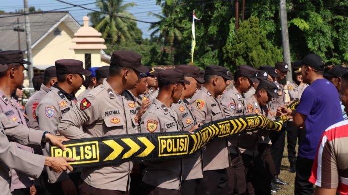Personel Polres Bangka Menyiapkan Diri dalam Pengamanan Pilkada Serentak 2024 - Bangkapos.com