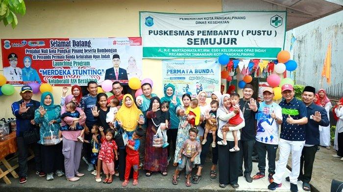 Jalankan Program Merdeka Stunting, Pj Wali Kota Budi Bagikan Telur di ...