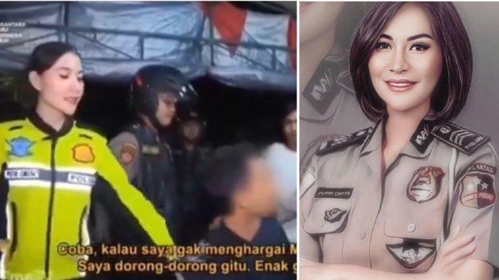 Profil Briptu Putri Sirty Cikita Sabunge Polwan Cantik Viral Ganggu ...