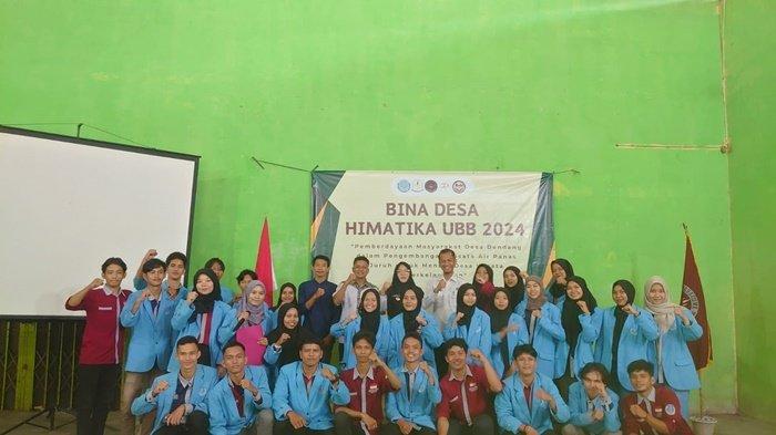Bina Desa HIMATIKA UBB Tahun 2024 di Desa Dendang, Pengembangan Menuju ...