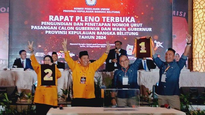 Dapat Nomor Urut 2 Di Pilgub Bangka Belitung Hidayat Arsani Hellyana