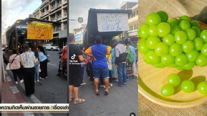 Isu ada Racun Pestisida di Anggur Shine Muscat, Harganya Hancur Lembur ...