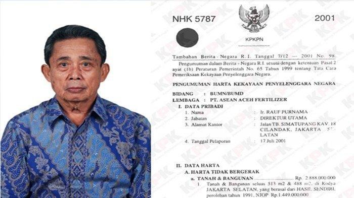Biodata Rauf Purnama yang Didapuk Jadi Komisaris Utama PT ANTAM, Segini Harta Kekayaannya ...
