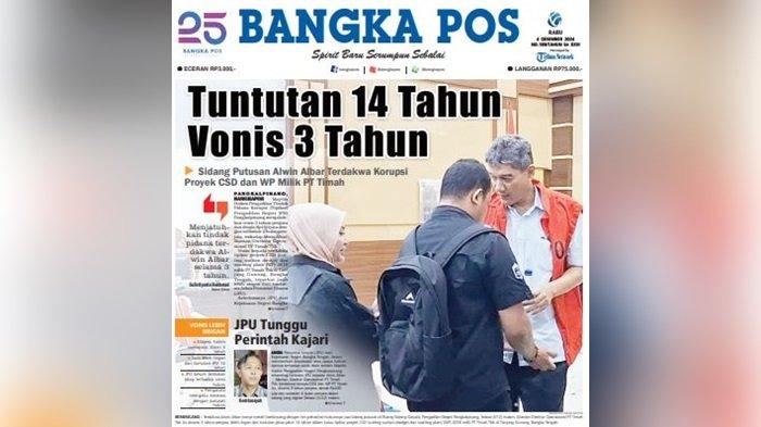 Tuntutan 14 Tahun Vonis 3 Tahun, Sidang Putusan Alwin Albar Terdakwa ...