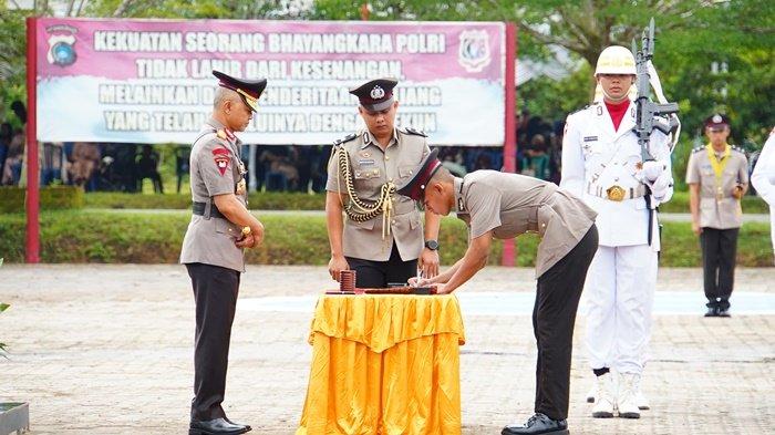 Kapolda Bangka Belitung Resmi Lantik 123 Bintara Polri Gelombang II di ...