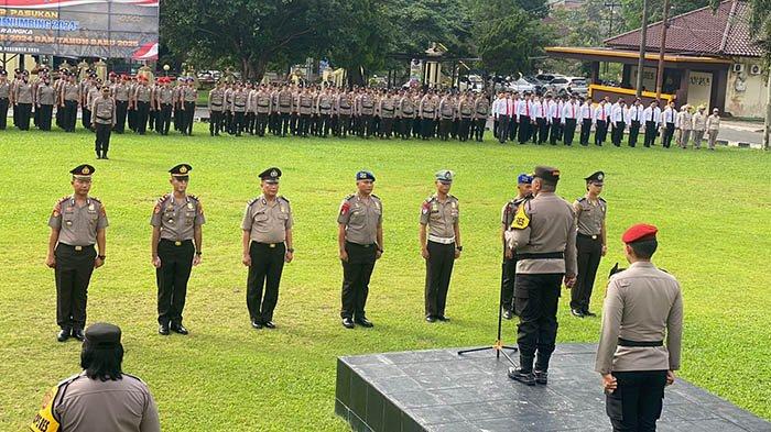 50 Orang Personel Polres Bangka Naik Pangkat Mulai Briptu Hingga AKP - Bangkapos.com