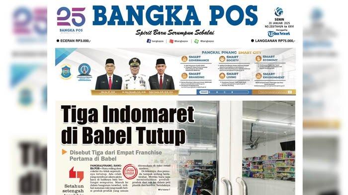 Tiga Indomaret di Babel Tutup, Disebut Tiga dari Empat Franchise ...