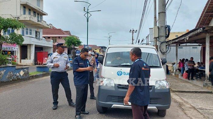 Terjaring Razia Gabungan di Kabupaten Bangka Selatan, Belasan Kendaraan Nunggak Pajak - BaBelnews.id