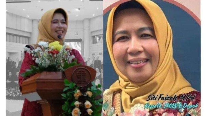 Inilah Sosok Siti Faizah Kepsek SMAN 6 Depok yang Dicopot Dedi Mulyadi, 33 Tahun jadi Abdi ...