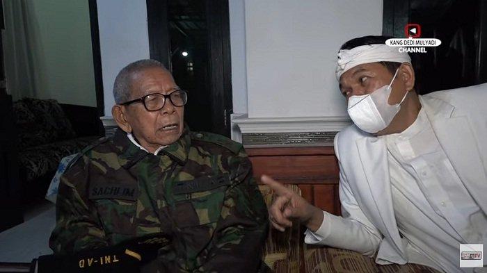 Profil Ahmad Suryana Ayah dari Dedi Mulyadi Pensiunan TNI, Karir di Militer Tak Lama karena ...