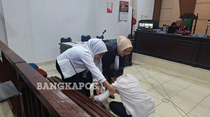 Trie Liu Putri Sujud dan Minta Maaf di Persidangan, Korban Ujaran Kebencian di Medsos Memaafkan ...