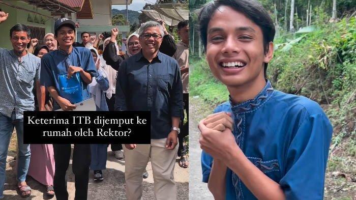 Kisah Devit Febriansyah Anak Kuli Angkut Masuk ITB, Dibiayai 1 Kampung, Rektor Haru Datang ...
