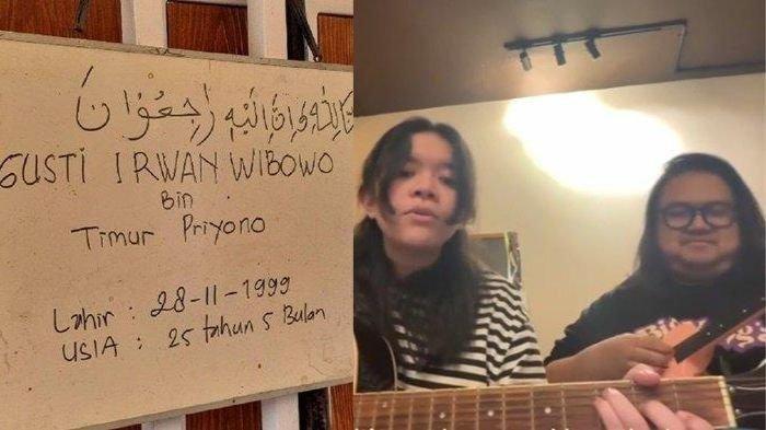 Sosok Deandra Nadira Kekasih Gustiwiw, Pecah Tangis di Rumah Duka ...