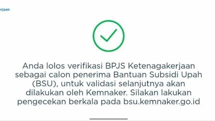 Cara Cek Penerima BSU Kemnaker 2025, Ini Penyebab BSU 2025 Belum Cair ... Cara Cek Penerima BSU Kemnaker 2025, Ini Penyebab BSU 2025 Belum Cair ...