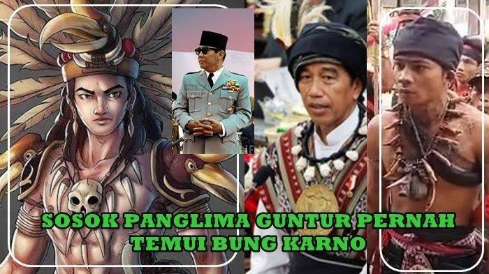 Sosok Panglima Guntur Legenda Suku Dayak yang Dulu Tegur Soekarno Soal ...