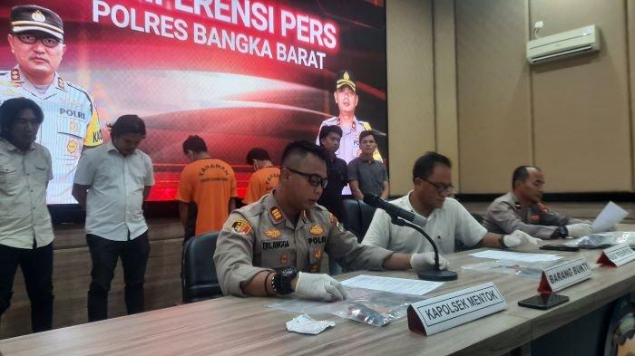 Penangkapan Terduga Pelaku Narkoba di Mentok Diwarnai Aksi Kejar-kejaran dengan Petugas ...