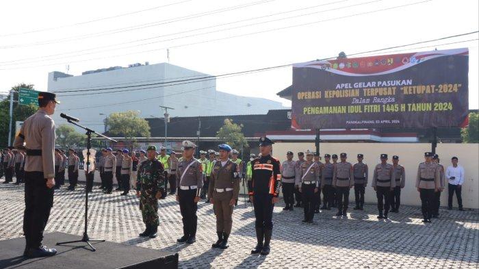 Polresta Pangkalpinang Gelar Apel Pasukan Operasi Ketupat Menumbing 2024, Siap Amankan Idul ...