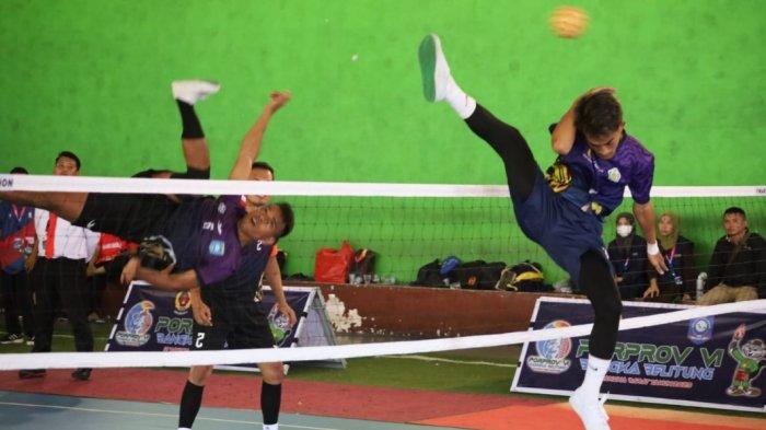 Tim Sepak Takraw Beregu Putra Kabupaten Bangka Tengah Berhasil Raih Medali Emas Porprov 2023 ...