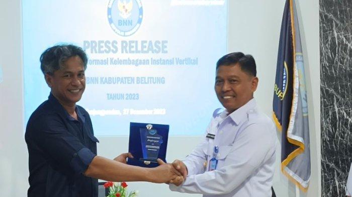 Kompol Agus Handoko Paparkan Kinerja BNNK Belitung Sepanjang Tahun 2023 ...