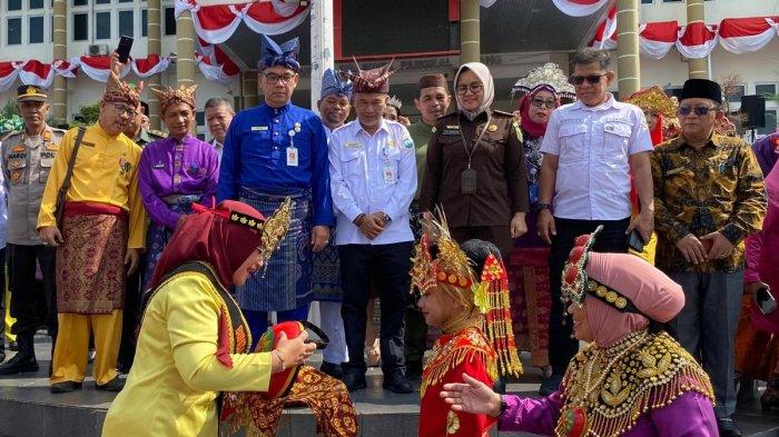 300 Peserta Ikuti Lomba Tari Sambut Pelajar Dalam Rangka HUT ke 267 Pangkalpinang - Bangkapos.com