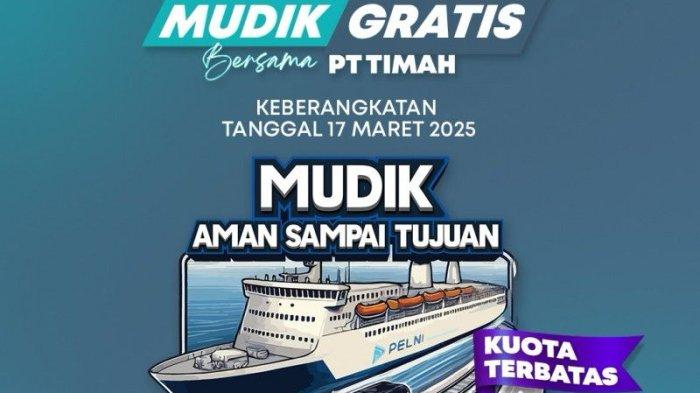 PT Timah Gelar Mudik Gratis 2025, Sediakan 700 Kuota, Kolaborasi dengan Organisasi Mahasiswa ...