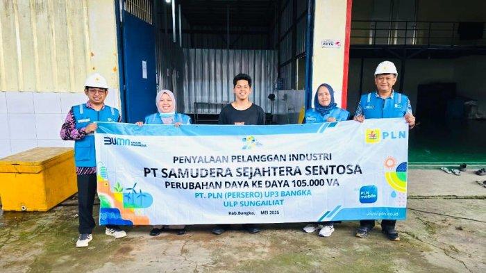 PLN UP3 Bangka Komitmen Sediakan Listrik untuk Dukung Pertumbuhan Industri Perikanan - Bangkapos.com