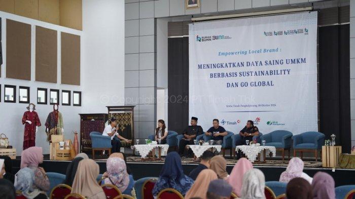 PT Timah Bersama Rumah BUMN Bangka Belitung Berikan Pelatihan ke UMKM Khusus Mitra Binaan ...