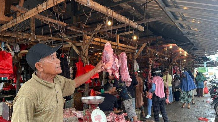 Jelang H-1 Ramadhan 2024, Harga Daging Sapi di Pasar Pangkalpinang sudah Tembus Rp150 Ribu per ...